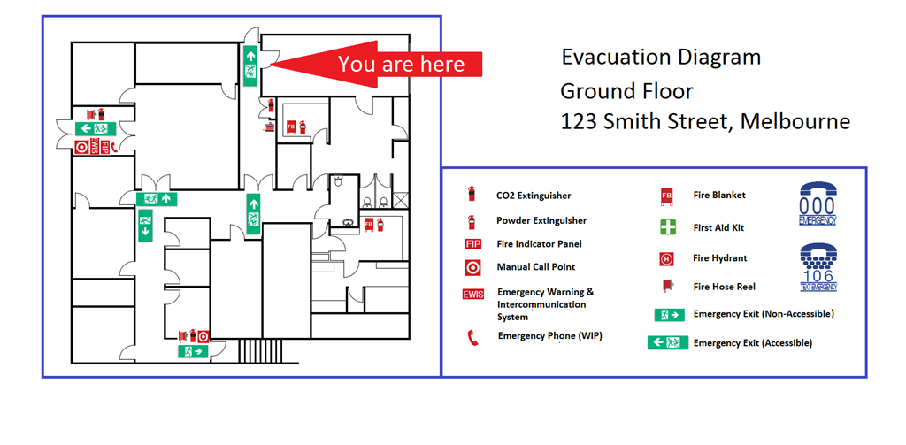 Emergency Evacuation Plan In The Workplace Fire Safety And Evacuation