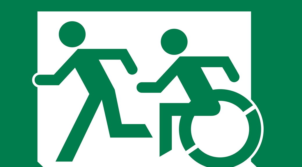 The ‘Accessible Means of Egress Icon’ Dissected | Universal Design ...