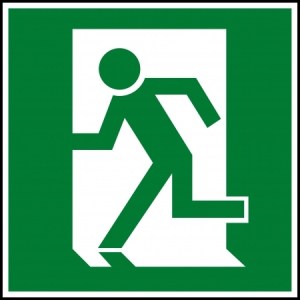 A Brief History of the Japanese Exit Sign (also known as the Running ...