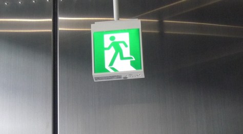 A Brief History of the Japanese Exit Sign (also known as the Running ...