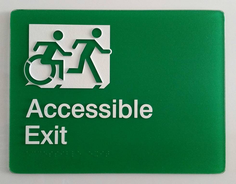 Braille Sign Supplies releases Braille and tactile emergency and exit ...